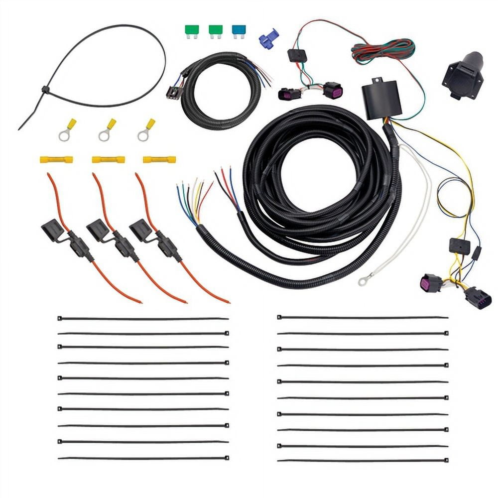 Tekonsha 22112 7-Way Tow Harness Complete Kit For 2014-2023 RAM ...