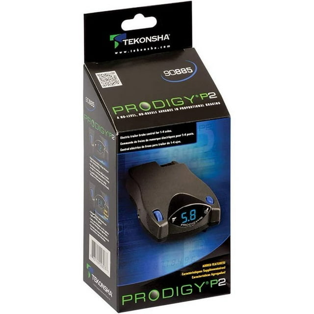 Tekonsha 90885C Prodigy P2 Universal Electronic Trailer Brake Control ...