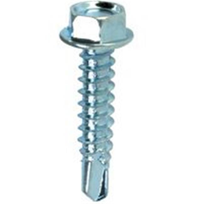 Teks 21308 Self-Tapping Screw, NO 8 x 1/2 in, Steel, Zinc Plated ...