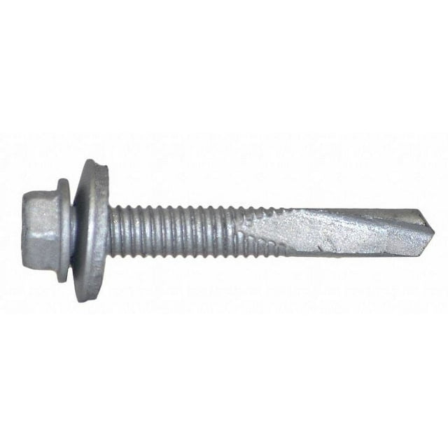Teks Drill Scrw,Hex,#12,Climaseal,1.5"L,PK250 1001000 - Walmart.com