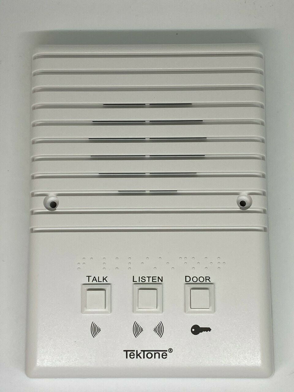 Tektone (IR203C - IR203E) White Apartment Intercom Station Surface ...