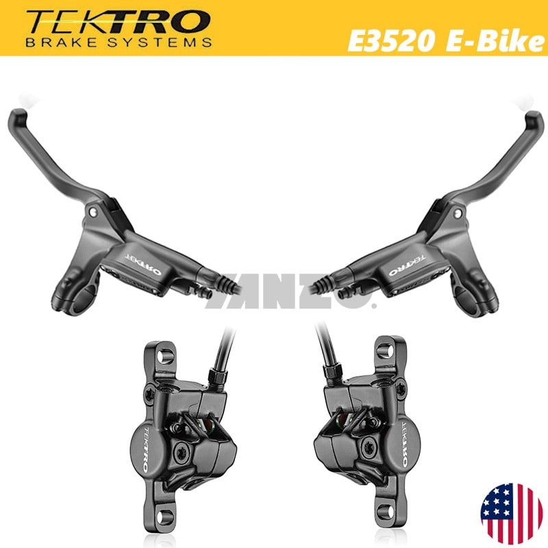 Tektro HD-E3520 E-Bike Hydraulic Disc Brake Set 2pin E350 Upgraded ...