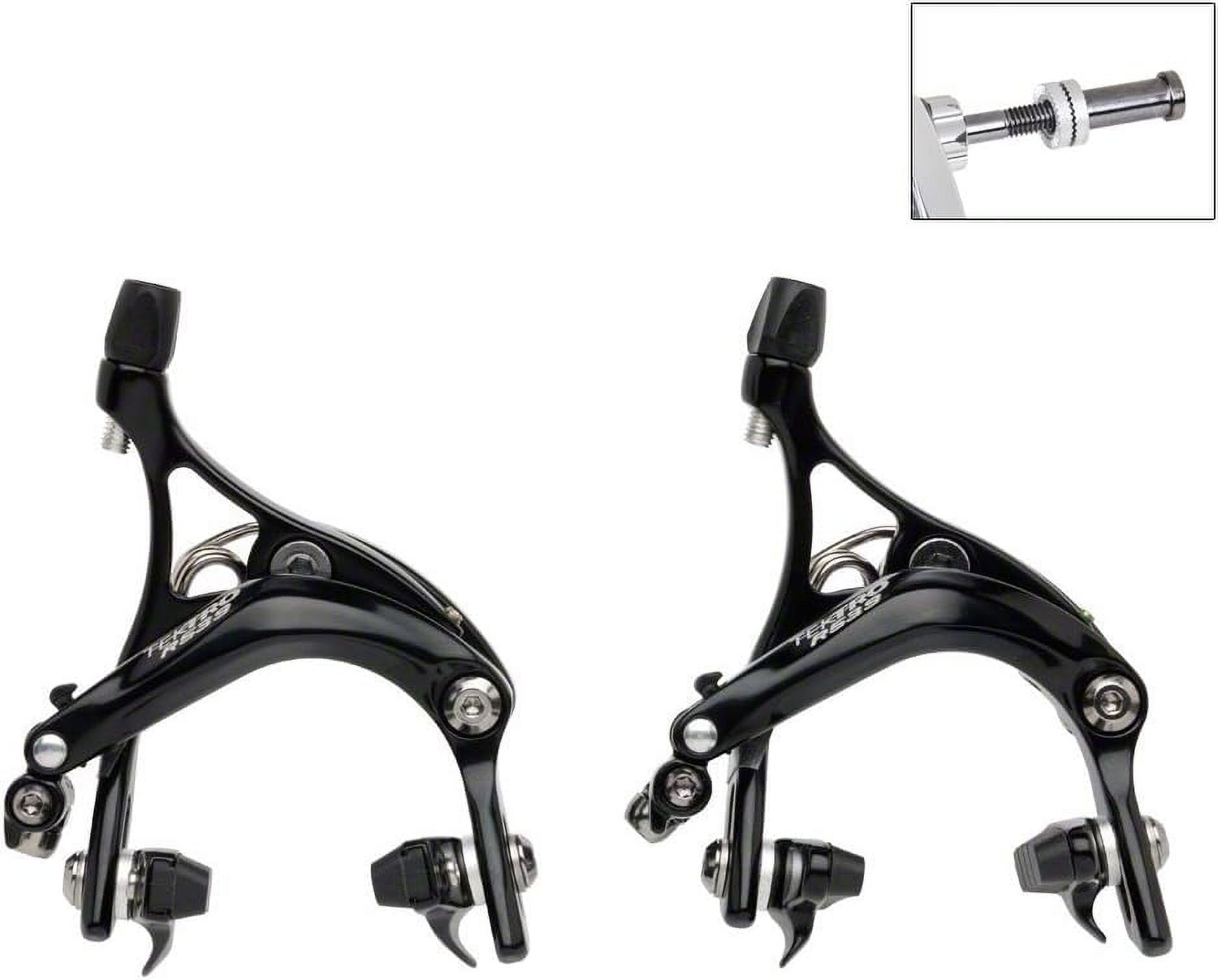 Tektro R539 D-Pivot Road Brake Caliper Pair - Black - Walmart.com
