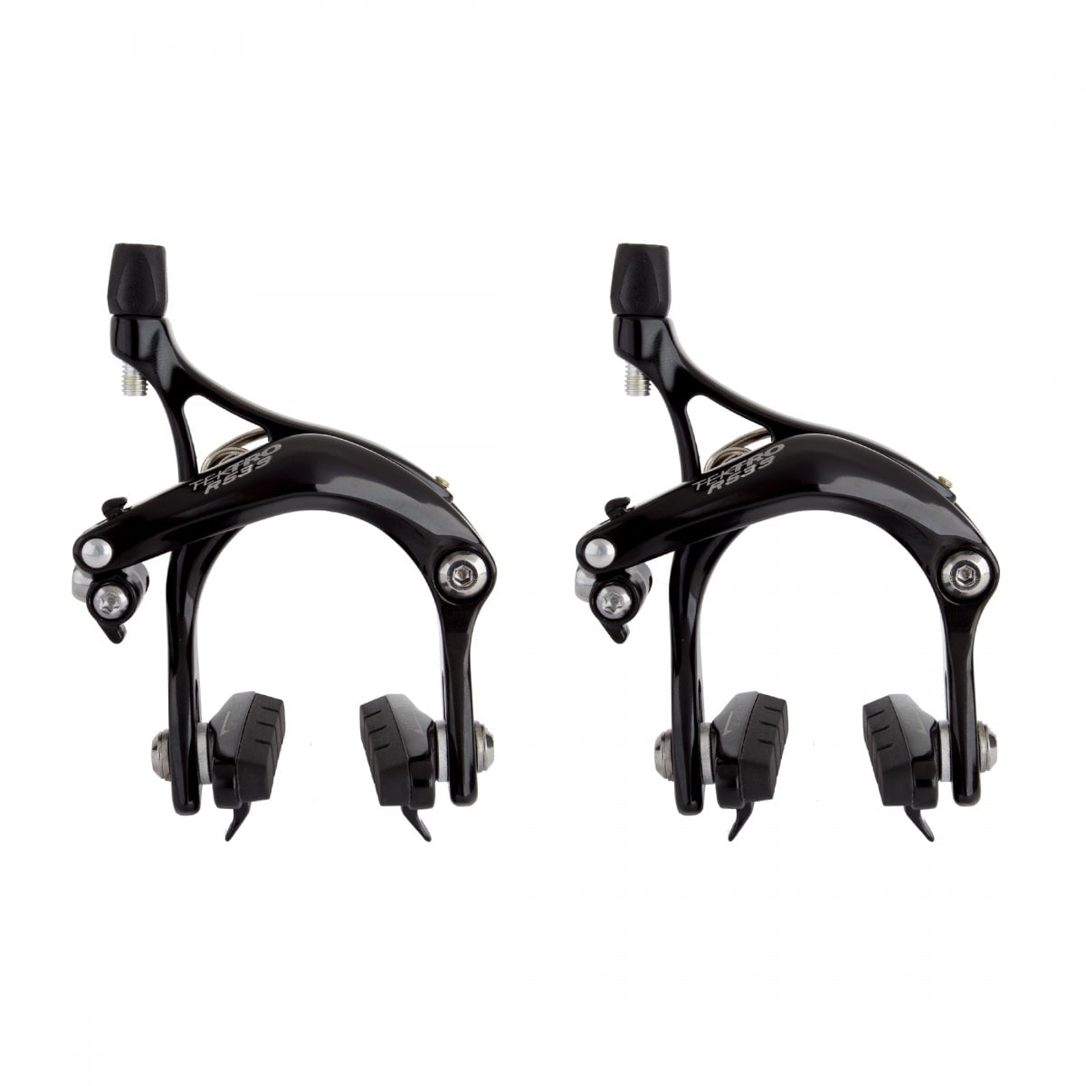 Tektro R539 Road Caliper Set Front & Rear Black 47-57mm QR - Walmart.com