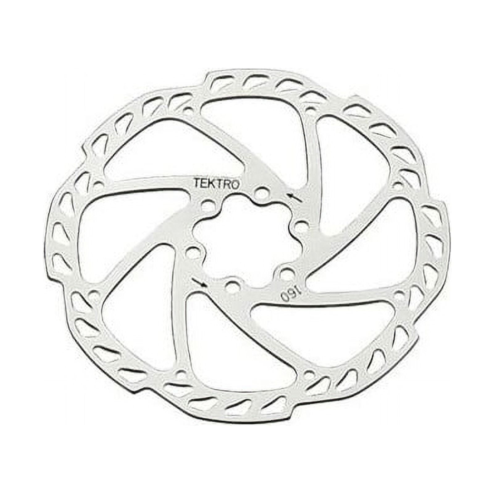 Tektro TR160-8 Round 180mm 6-Bolt Bicycle Disc Brake Rotor - Walmart.com