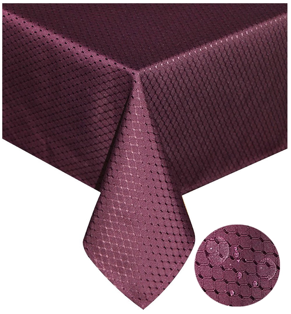 Tektrum 70 X 70 inch 70"X70" Square Elegant Waffle Weave Check Jacquard ...
