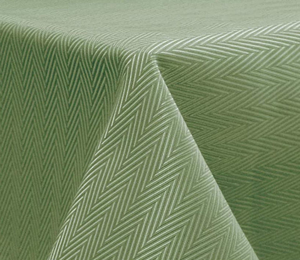 Tektrum 70 X 70 inch Square Herringbone Jacquard Textured Tablecloth ...