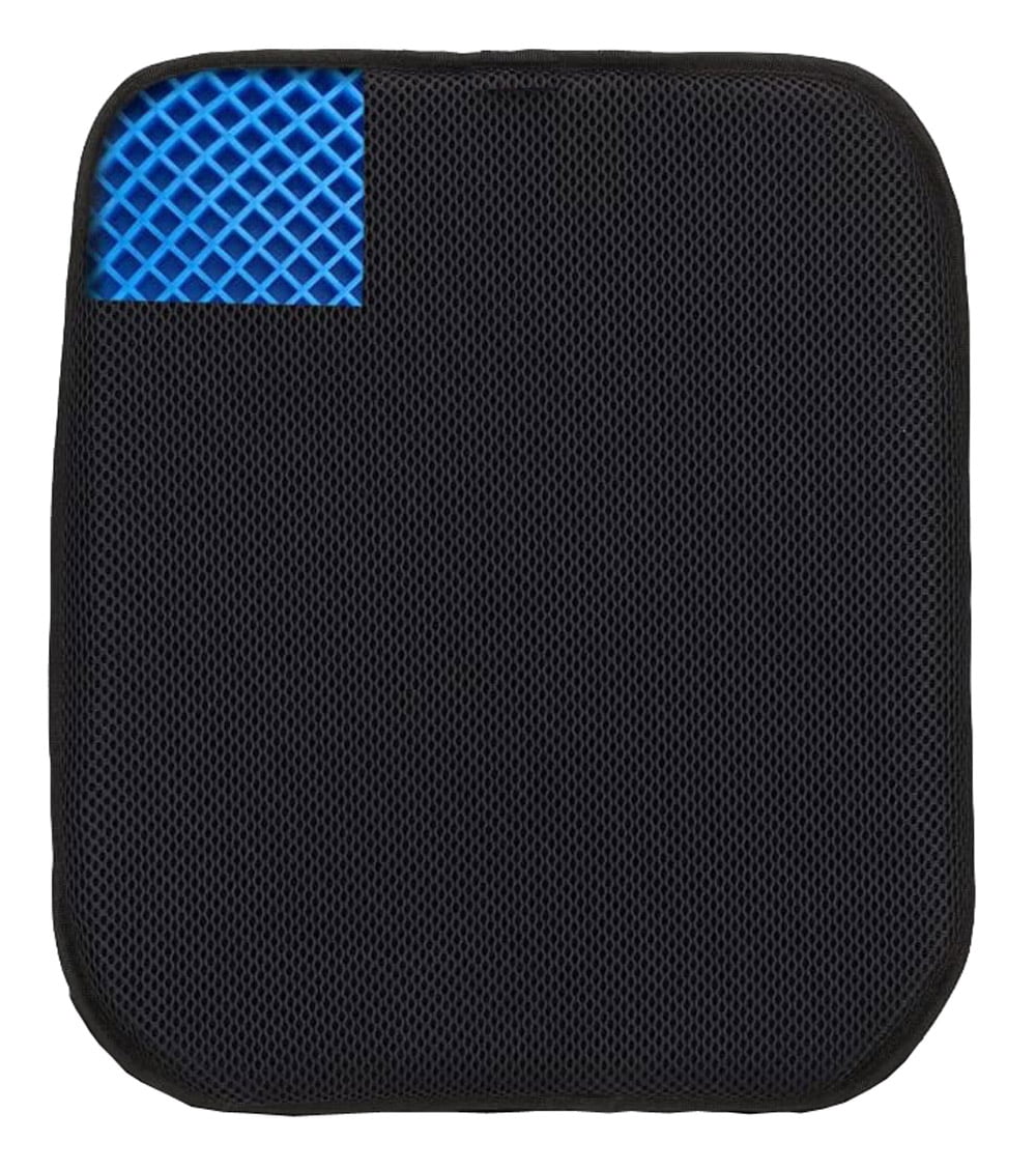 Tektrum Full Lumbar All Gel Orthopedic Back Cushion for Home/Office ...