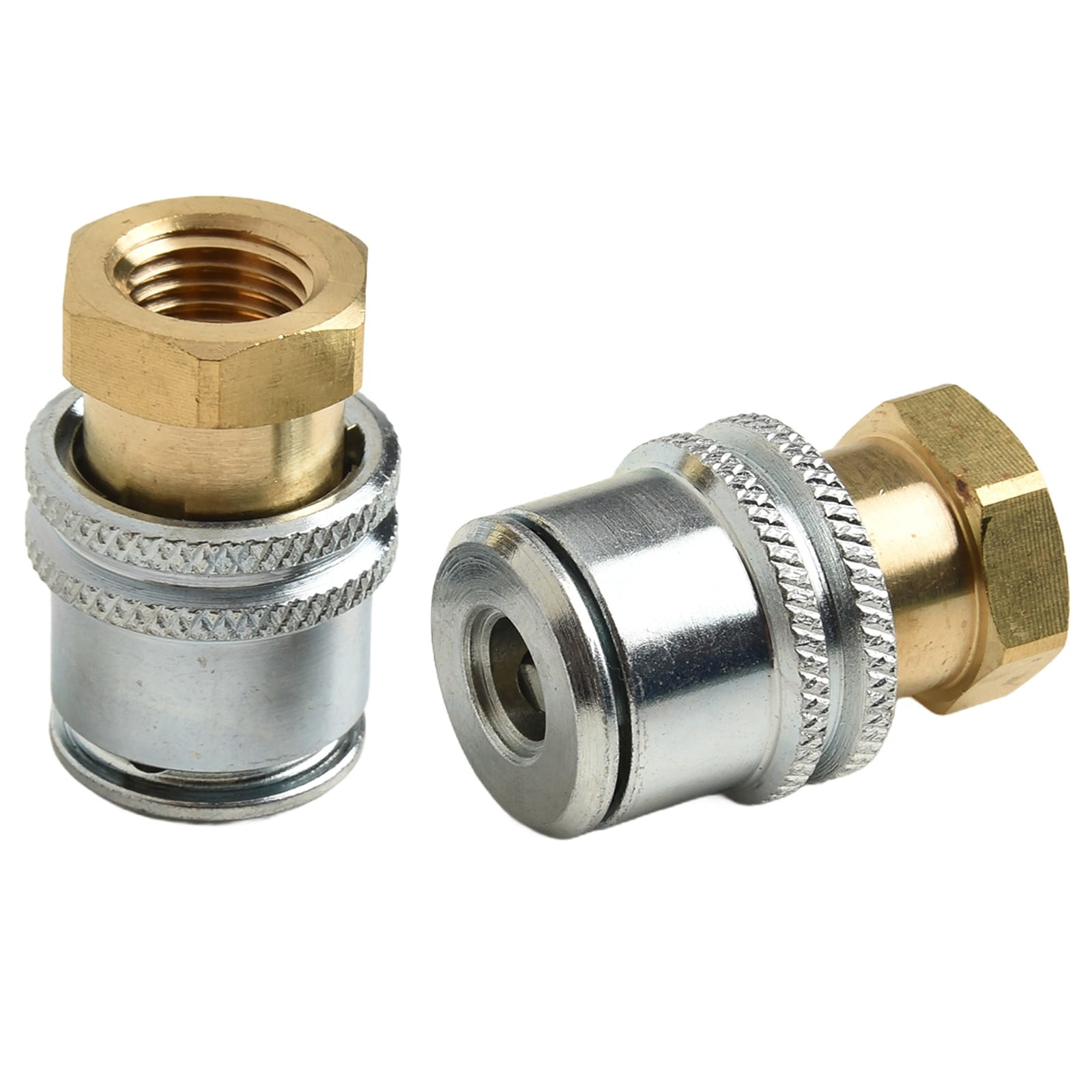 Tekuisi 1/2Pcs Large Bore Chuck Lock On Air-Chuck 1/4NPT Closed Flow ...