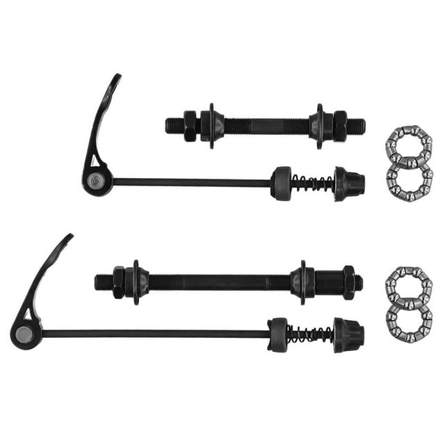 Tekuisi 1 Bike Bicycle Axle Front Rear Quick Release Skewers Bicycle ...