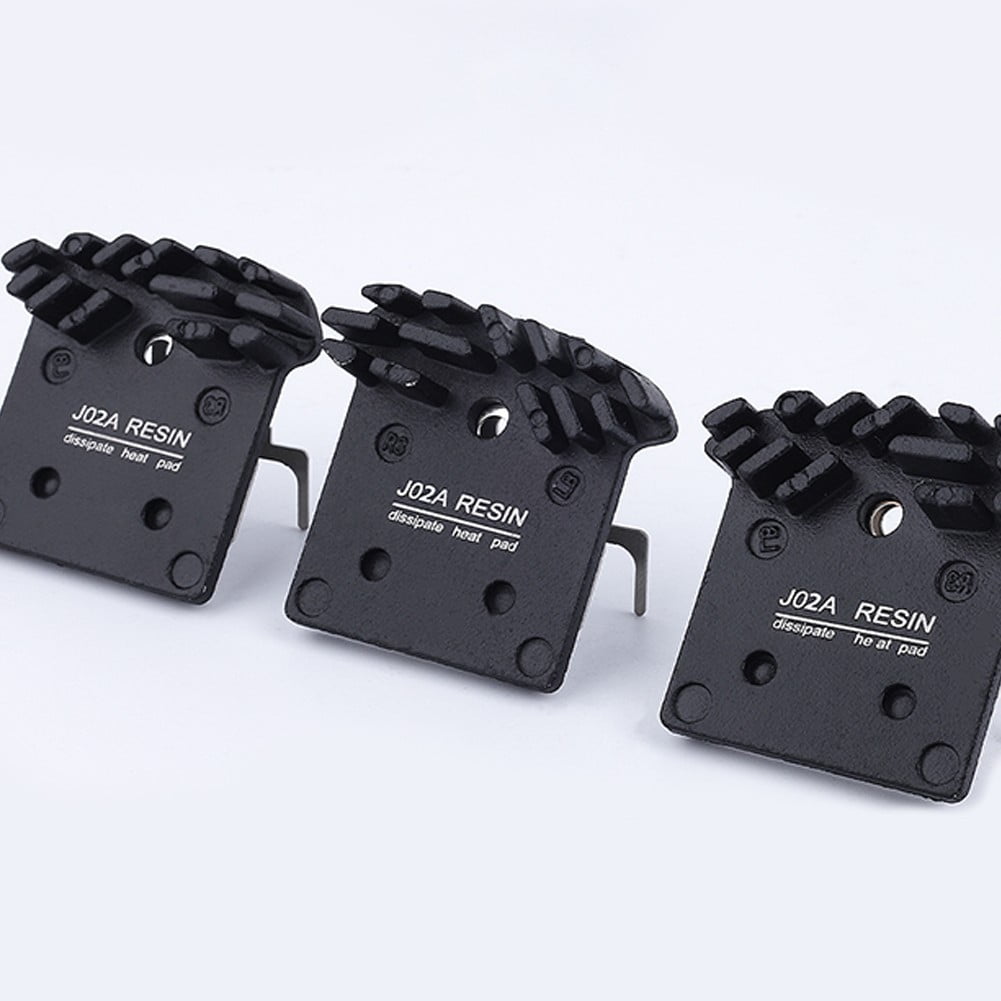 Tekuisi 1 Pair MTB-Bike J02A Resin Cooling Fin Ice Tech Bicycle Hydraulic Disc Brake Pads Oil ...