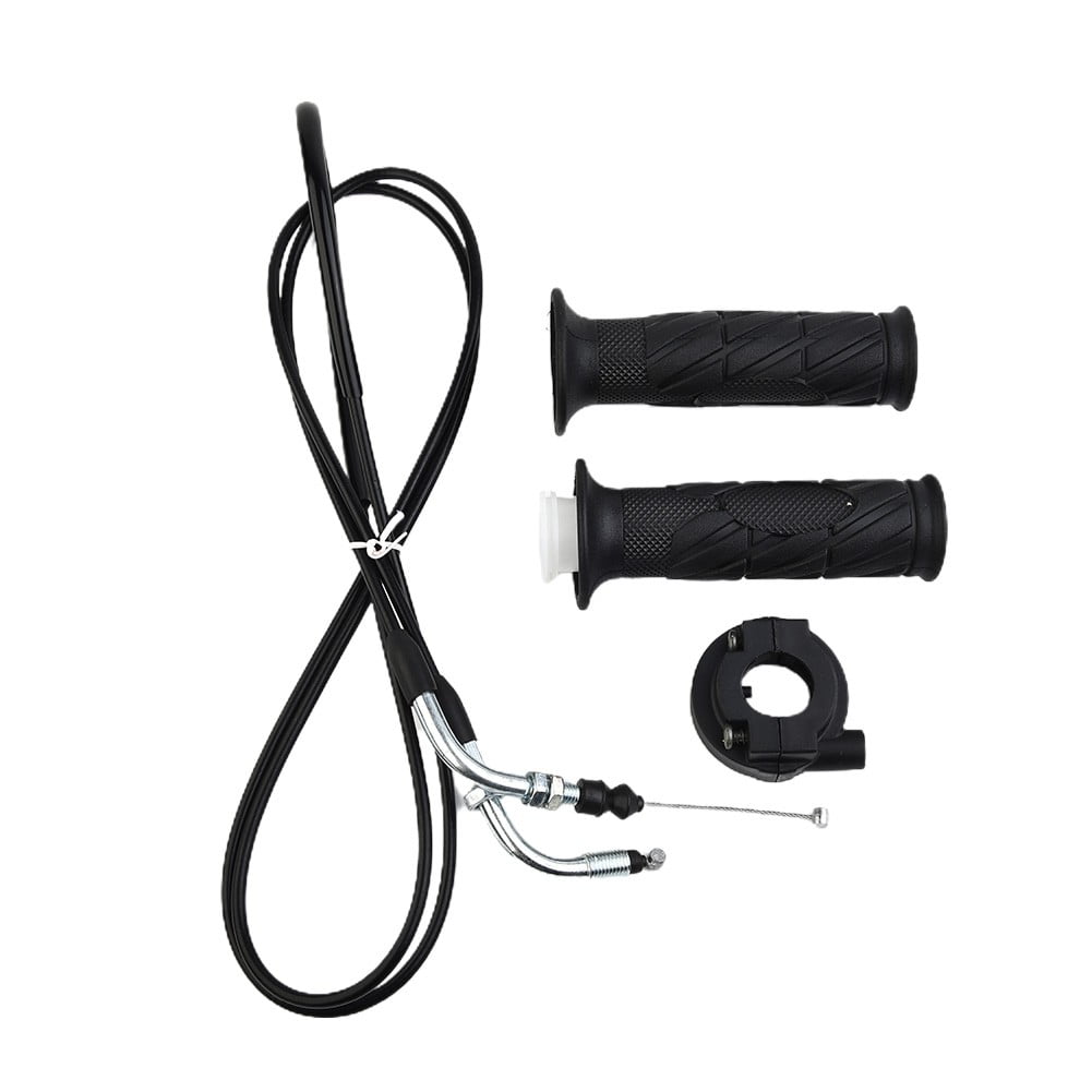 Tekuisi 1 Pair Moped Scooter Throttle Turn Handlebar Grip Cable for GY6 ...