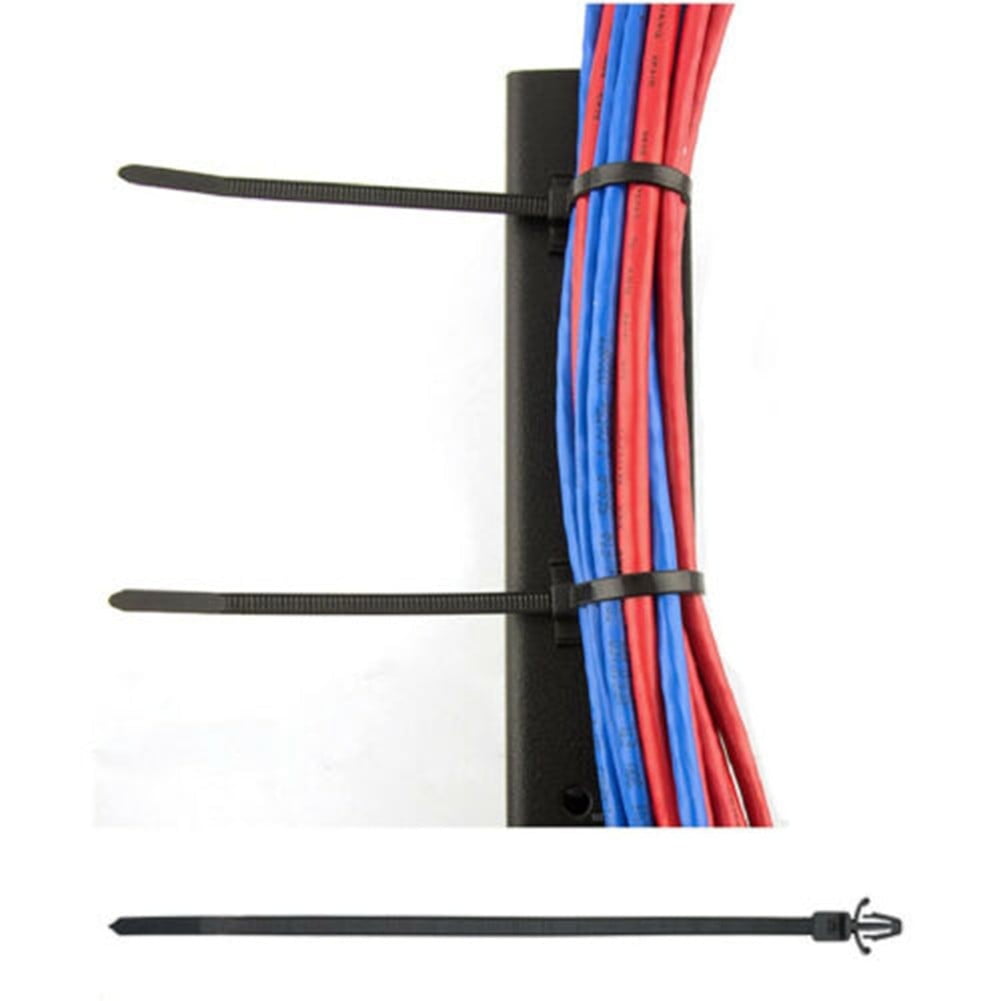 Tekuisi 100pcs Car Wire Harness Fastener Cable Clamp Clips Cable Ties ...