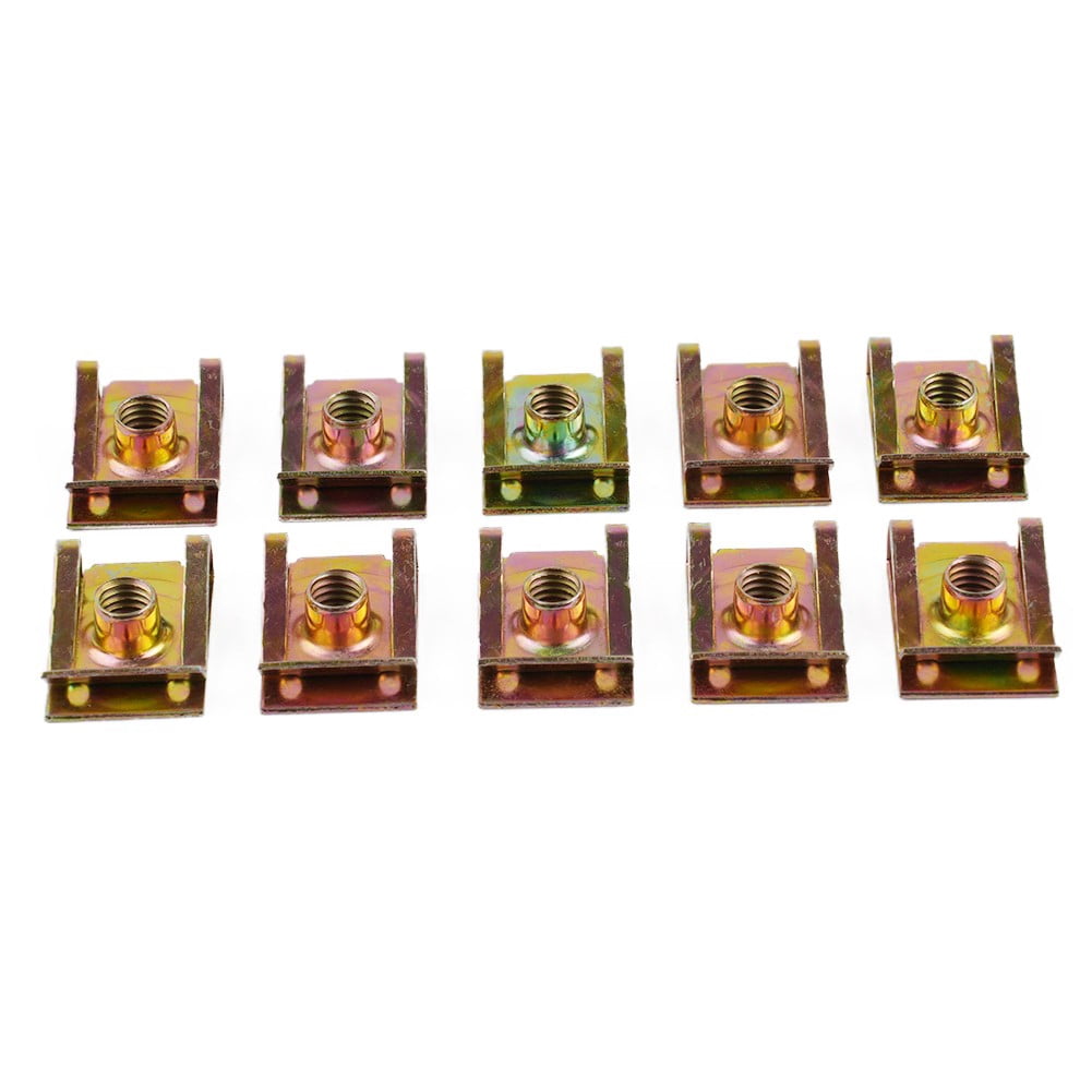 Tekuisi 10x M6 6mm Sportbike Fairing Spire Speed Clips Clamp Fastener ...