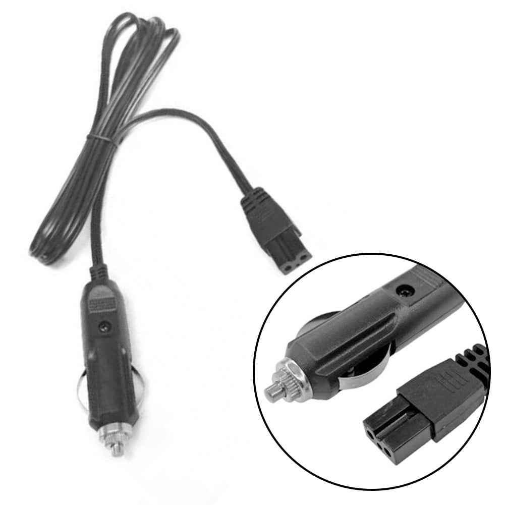 Tekuisi 12V 10A Cable Plug Wire 2 Pin Charger for Car Cooler Cool Box ...