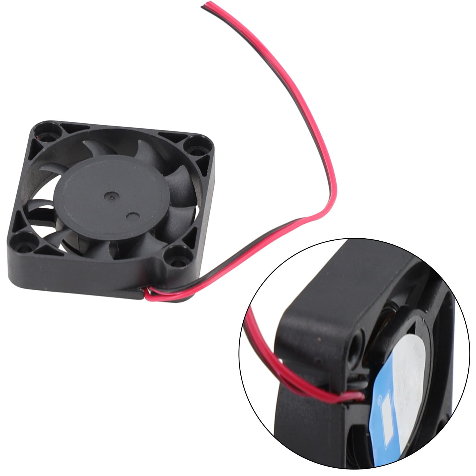 Tekuisi 12V 2pin Car Android- Radio Cooling Fan for Multimedia Player ...