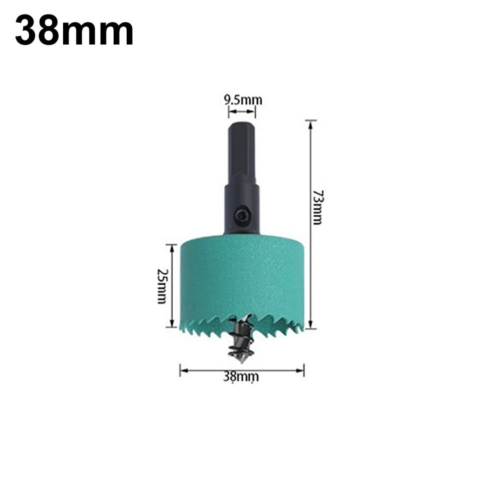 Tekuisi 16-50mm Bimetal Wood Hole 16-50 Mm HSS Drill Bits Drilling ...