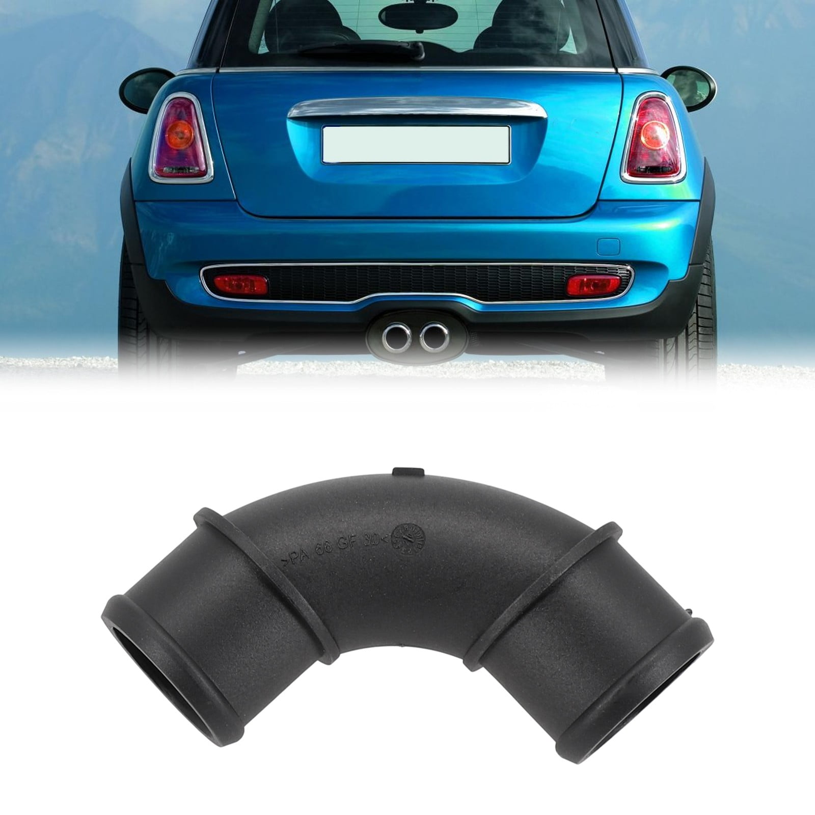 Tekuisi 1PCS Radiator Hose Coolant Elbow OEM 17127515487 for BMW for ...