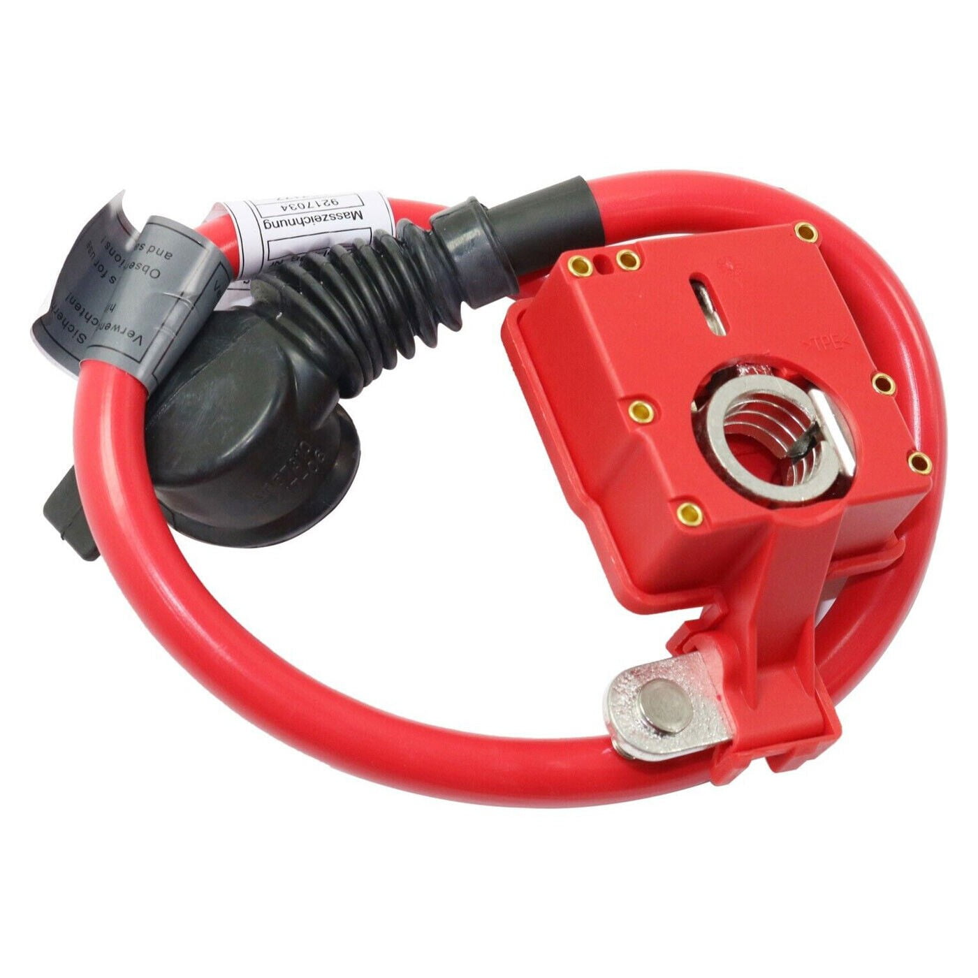 Tekuisi 1X Car Positive Battery Wire Fuse Positive Terminal To Cable ...