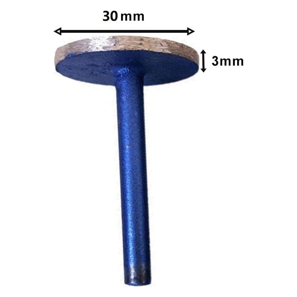 Tekuisi 1pc 6mm Shank Diamond Grinding Heads Sintering Mounted Points T ...