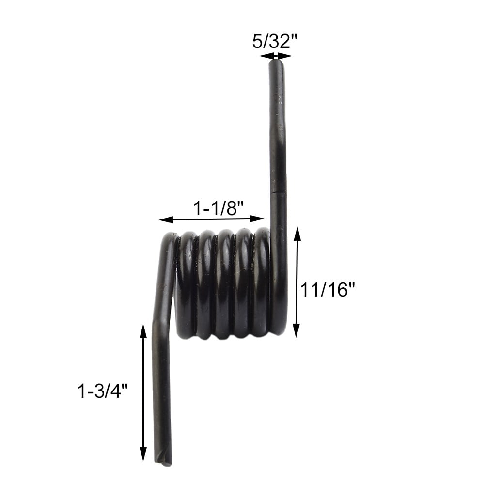 Tekuisi 1pcs Torsion Spring Torsion Spring Black Durable Hydraulic ...