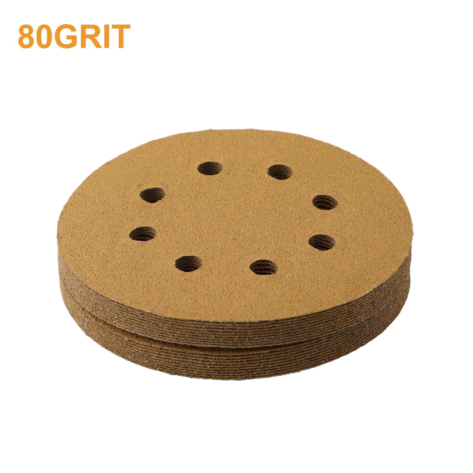 zhihehui 20 Pack 5 Inch 8-hole 125mm Sanding Discs Sanding Polishing ...