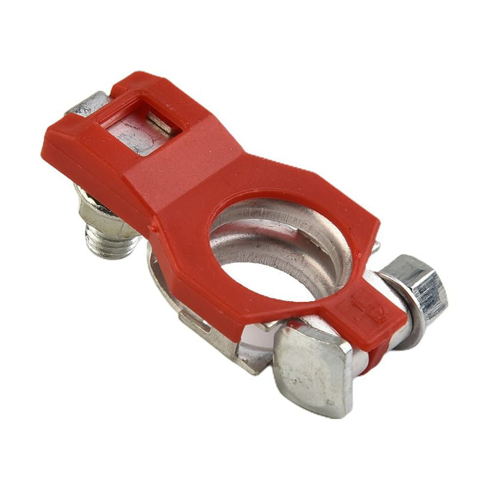 Tekuisi 2Pcs 12V 24V Car Battery Terminal Wire Cable Clamp Quick ...