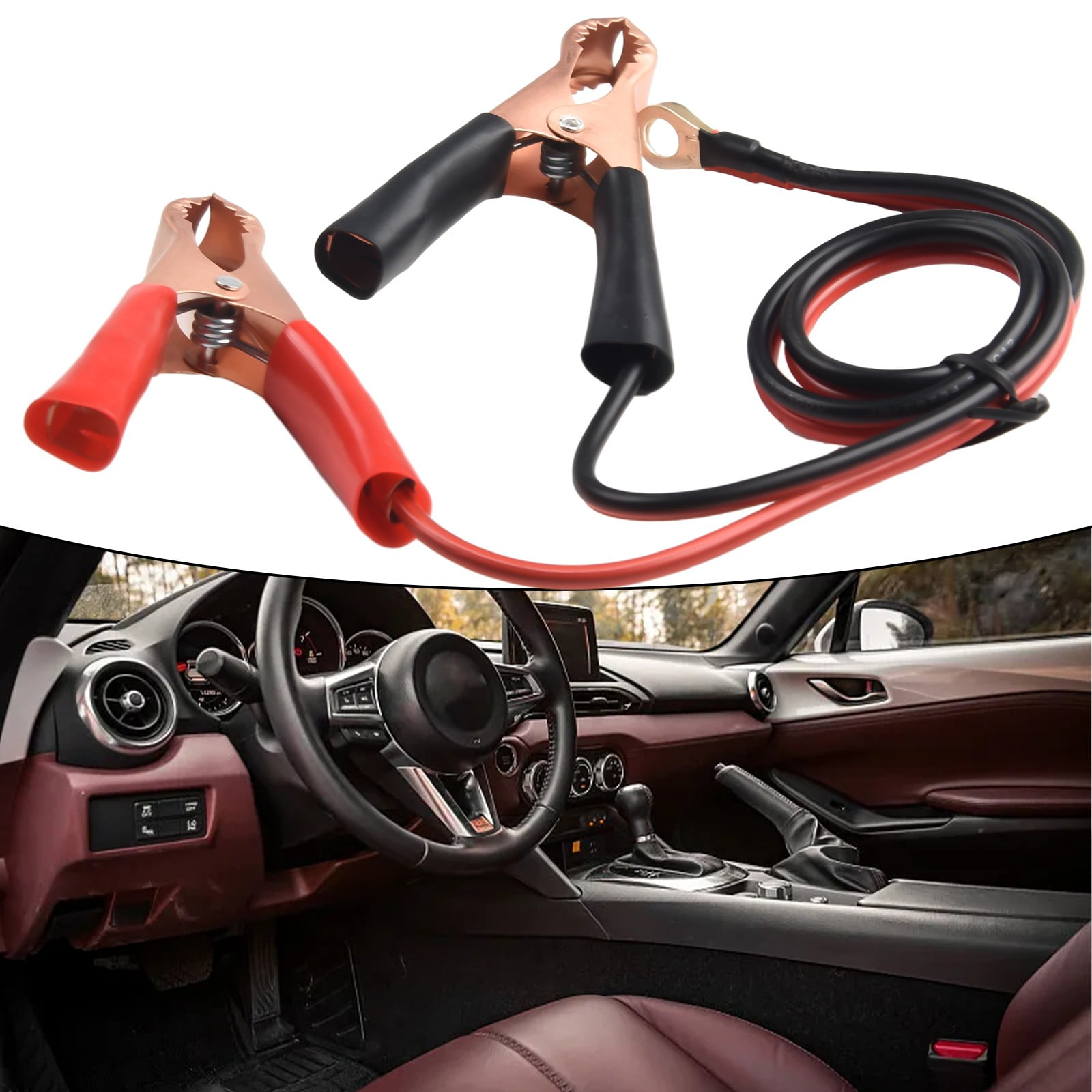 Tekuisi 40*32*mm 2 Pieces Car 50AMP Battery Inverter Wire Power ...