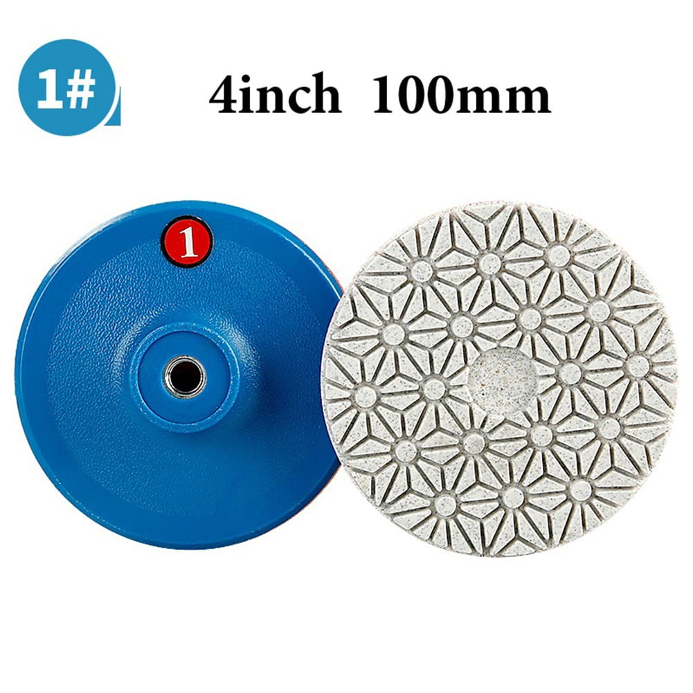 zhihehui 4Inch Wet Dry Polishing Pads Sanding Discs Grinding Wheels for ...