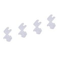 Tekuisi 4pcs Cars Door Holes Door Locking Plastic Fastener Rod Clips ...