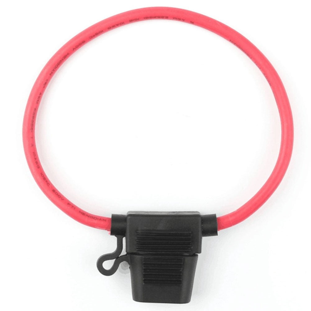 Tekuisi 5 Pack Waterproof Inline Fuse Holder 12 Gauge Wire Cut Off ...