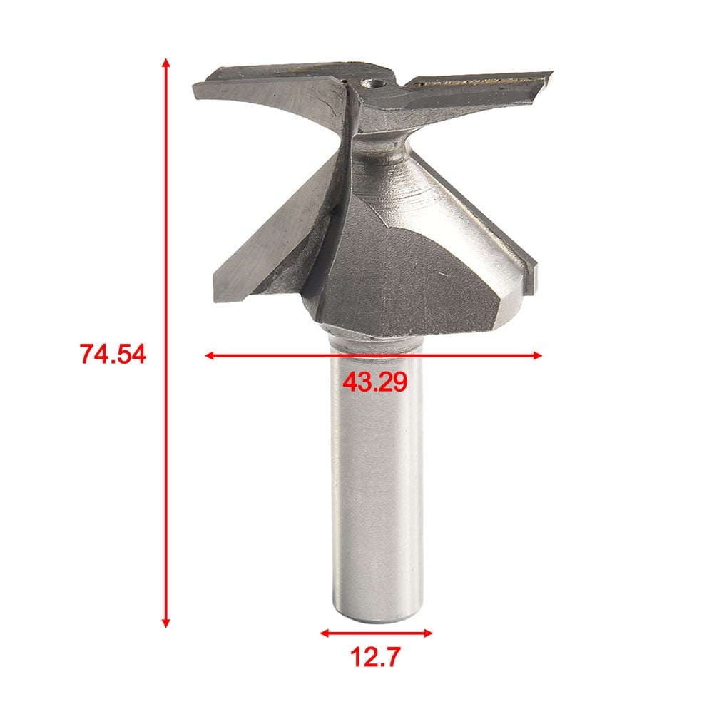 Tekuisi Arc Bending Integrated Router Bit R18/R30 1/2-Inch Shank ...
