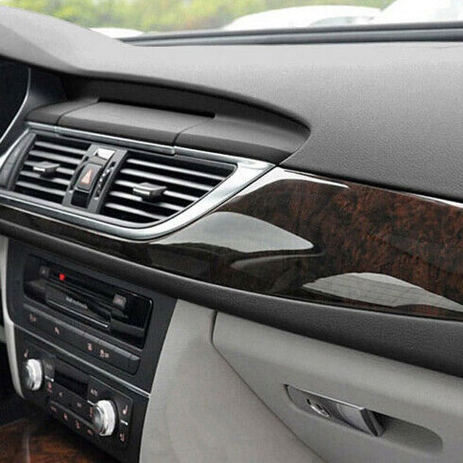 Tekuisi Auto Sticker 30*100CM Film Sheet Vinyl Black Car Interior Trim ...