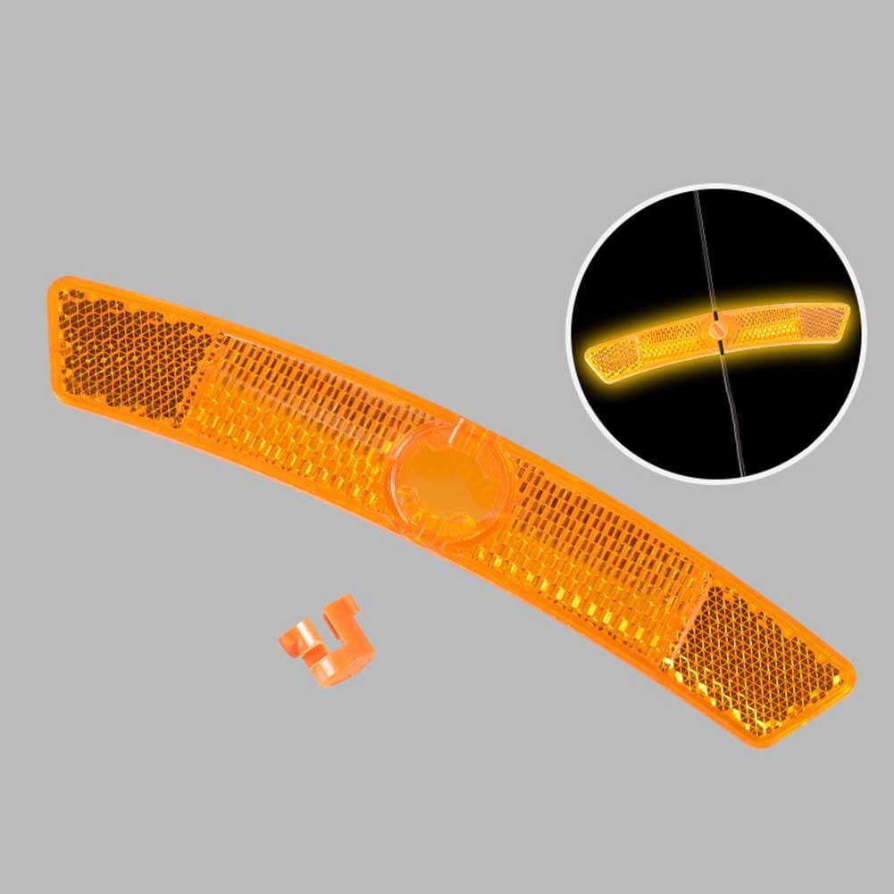 Tekuisi Bike Light Bicycle Reflectors Vintage Wheel Rim Strips Traffic ...