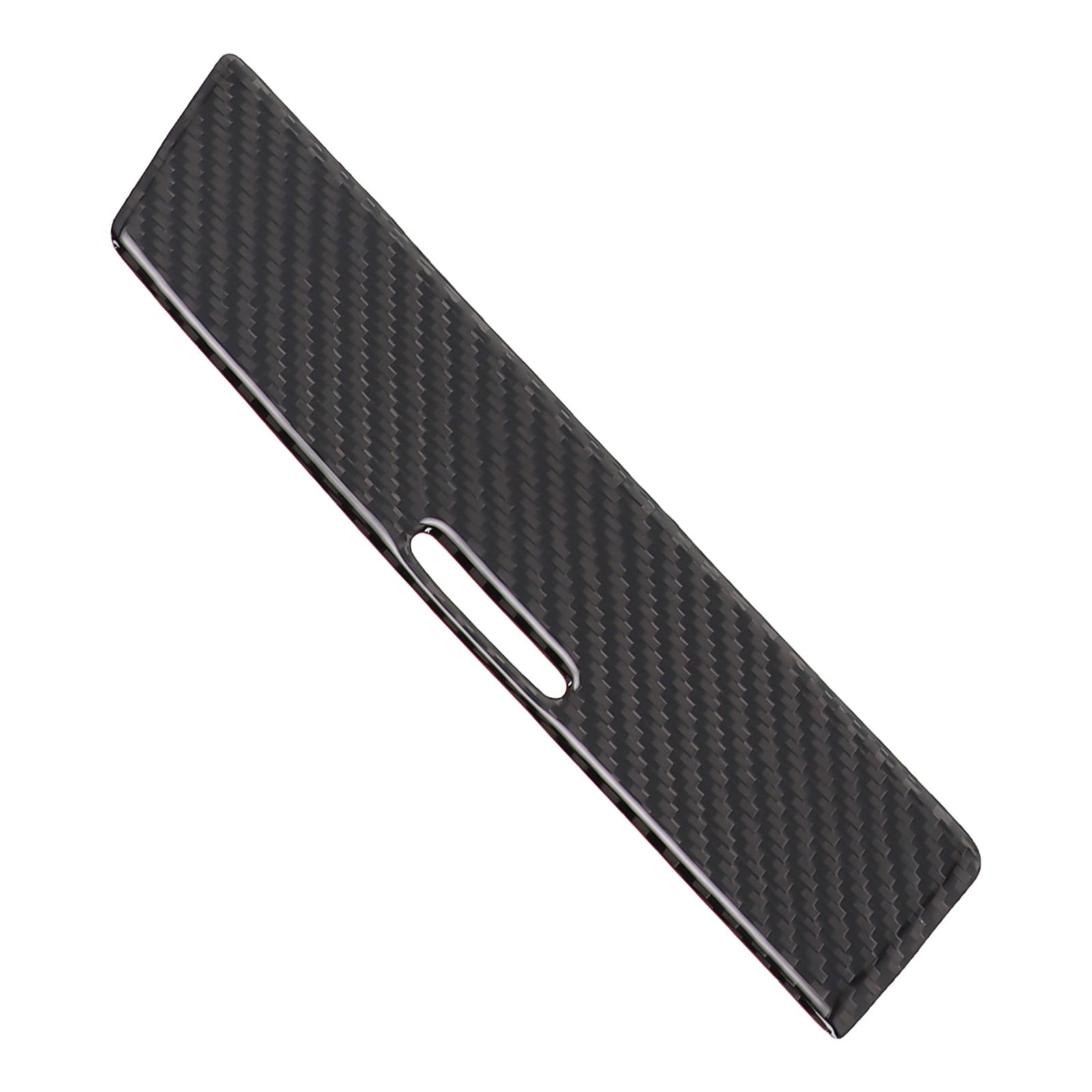 Tekuisi Car Interior Central Strip Cover Decor Trim Carbon Fiber Car ...