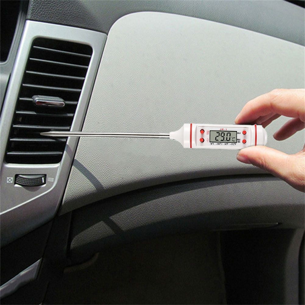 Tekuisi Compact and User Friendly Car Thermometer Gauge Tool with LCD ...