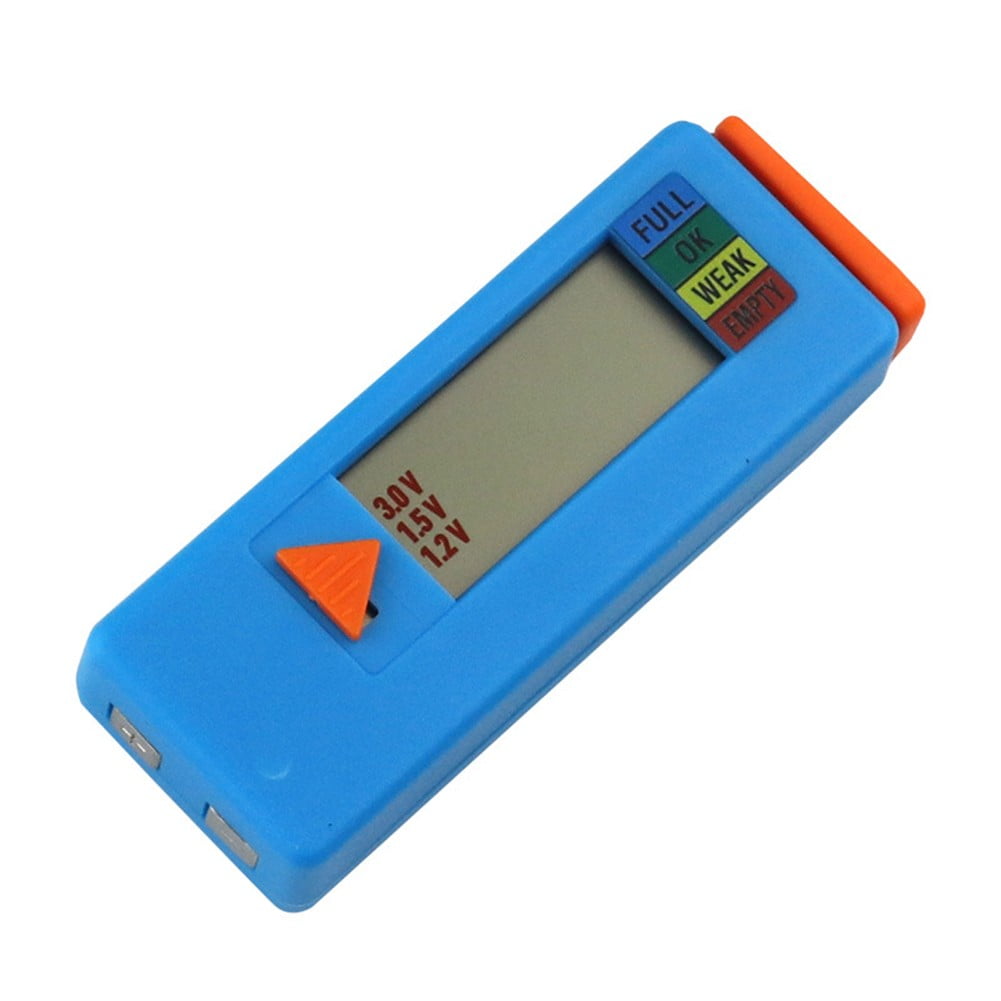 zhihehui Digital Display Battery Tester BT-188A Battery Power Detector ...