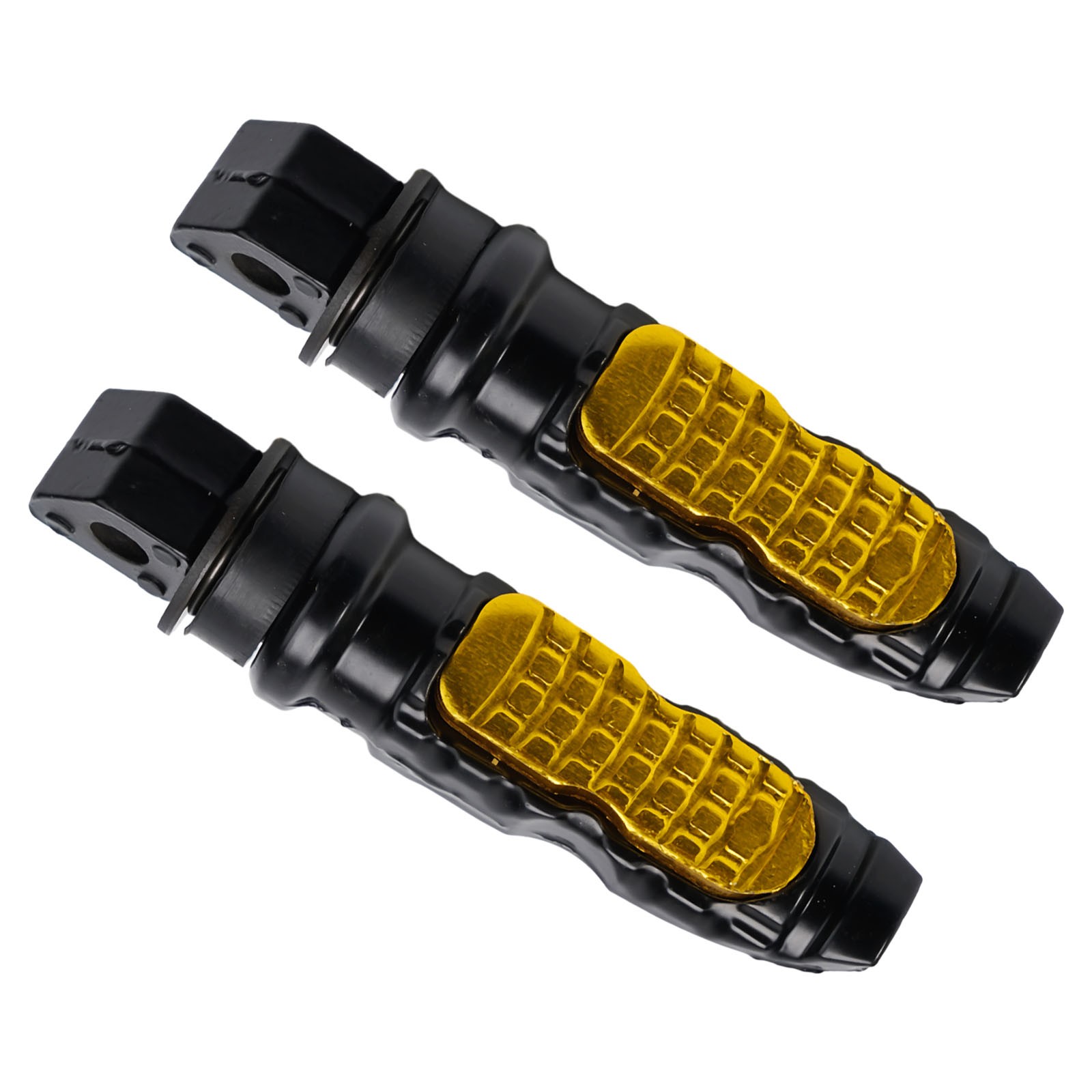 Tekuisi Footrest Foot Peg Foot Pegs Pedals Black/Red/Blue/Gold/Silver ...