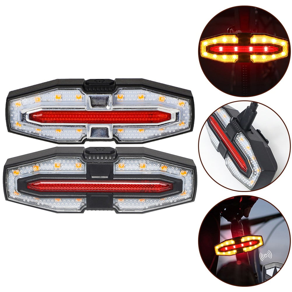 Tekuisi Front Rear Indicator Bike Turn Signals Light Brightness ...