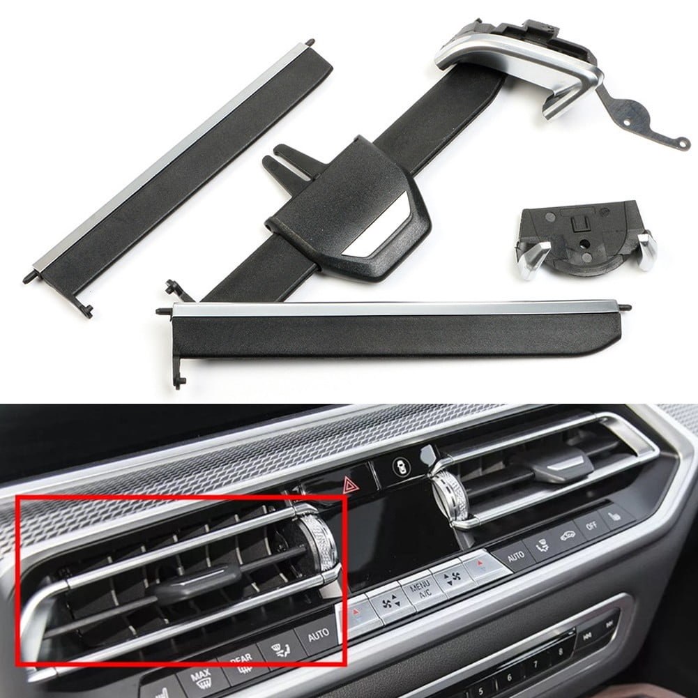 Tekuisi Left Car Front AC Vent Grill Slider Clip Kit for BMW 1/2/3/4 ...