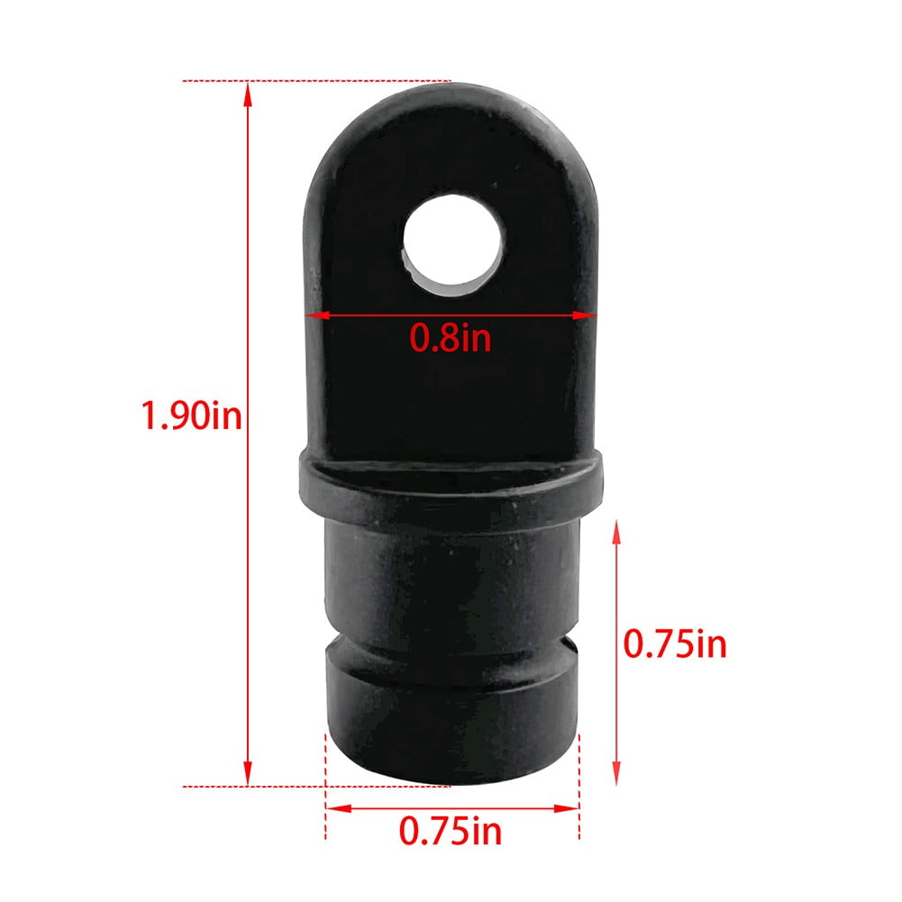 Tekuisi Marine Bimini Topper Fittings 64mm Inset Tube Eyelet End Cap ...