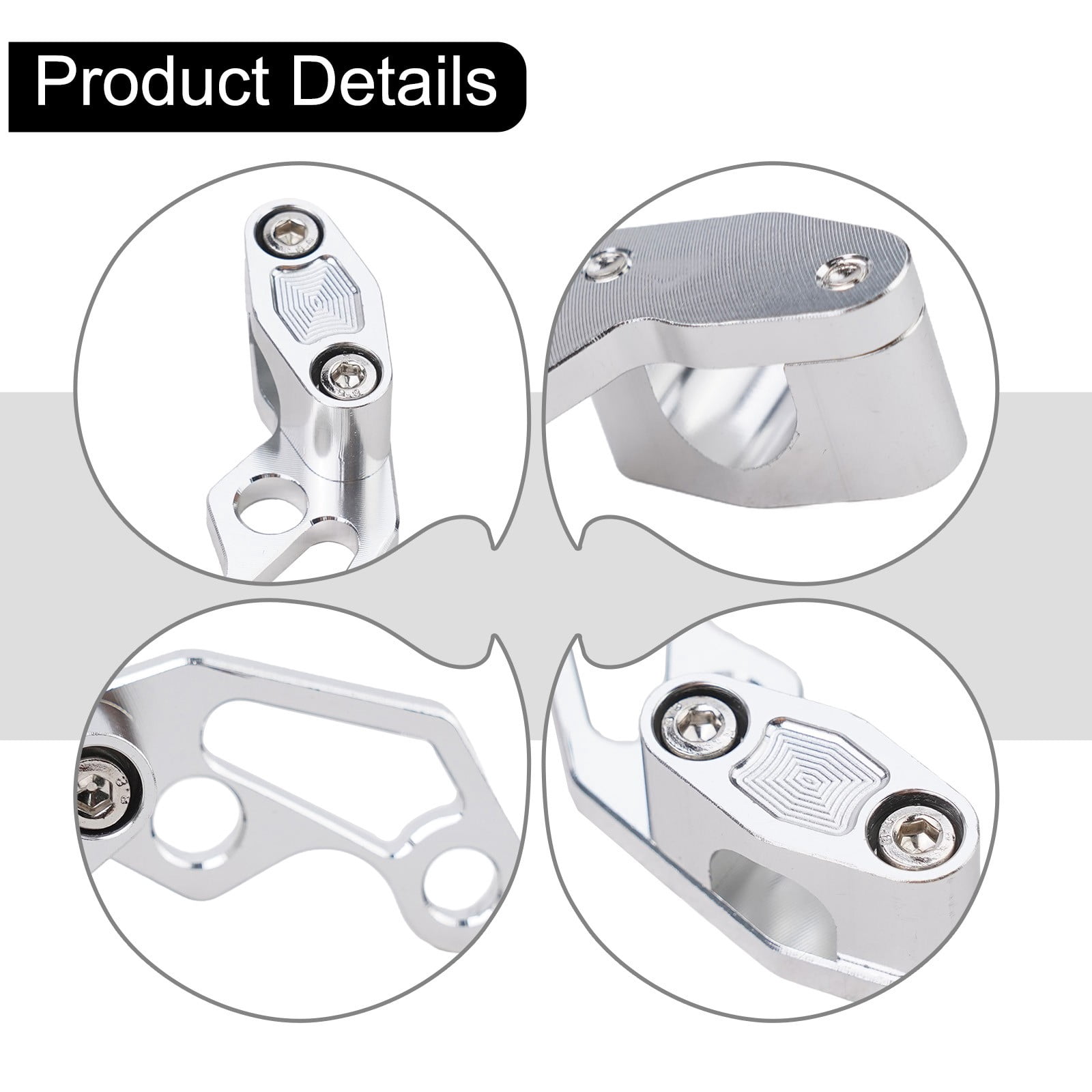 Tekuisi Motorcycle Brake Hose Clip Bikes Modified Oil Pipeline Brake ...