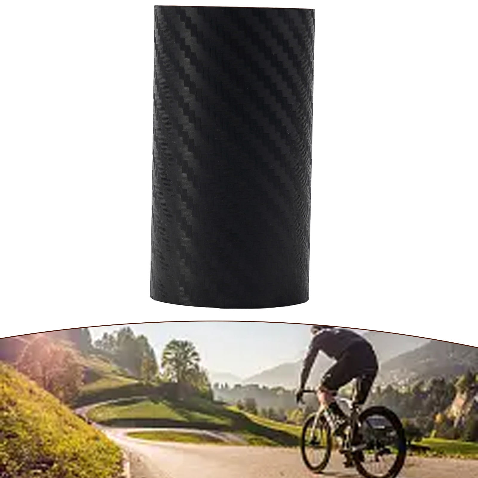 Tekuisi Nano Carbon Fiber Car Sticker Tape Protects Door Sill from ...