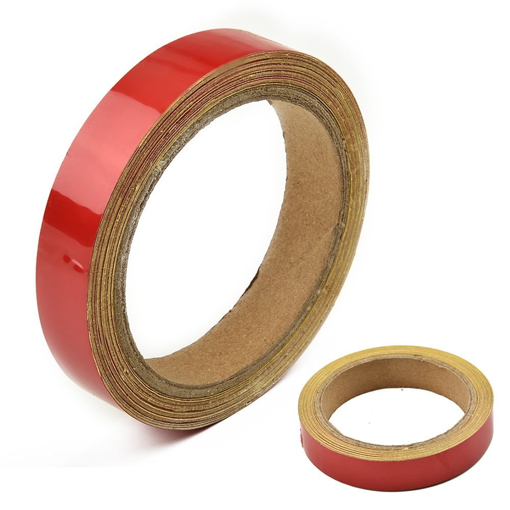 Tekuisi PVC Waterproof Car Stickers Red Lining Retro-reflective Film ...