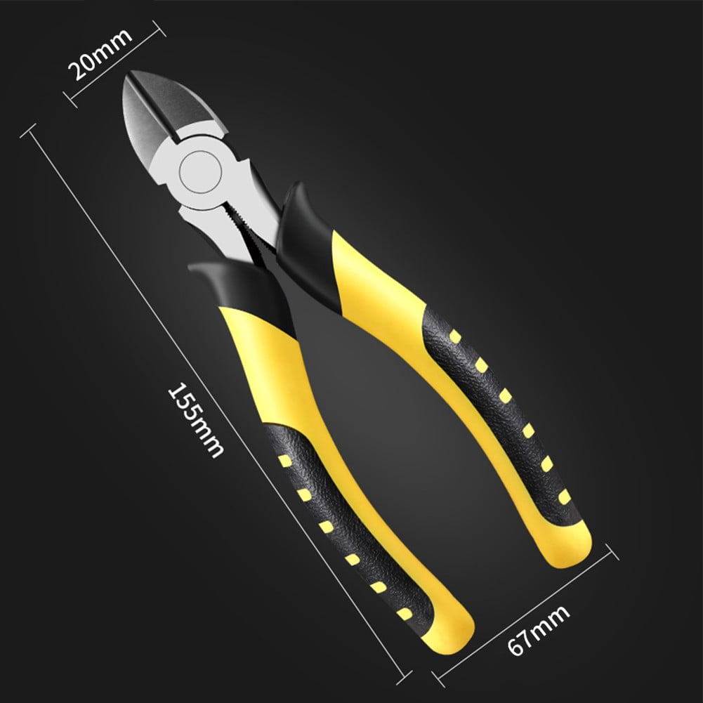 Tekuisi Precision 6inch Long Nosed Pliers with Soft Grip Handle and ...