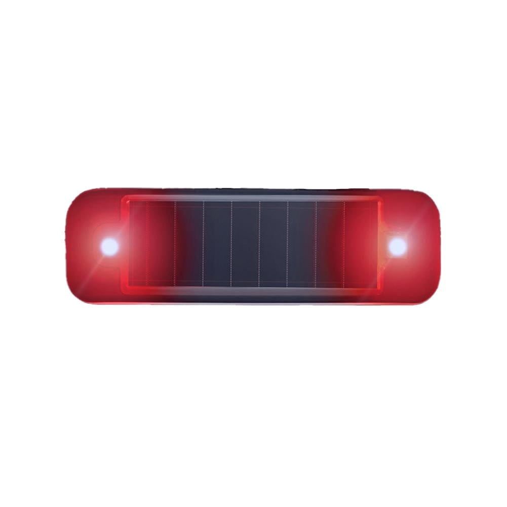 Tekuisi Solar-Powered Car Alarm with Flashing LED Light Anti-theft LED ...