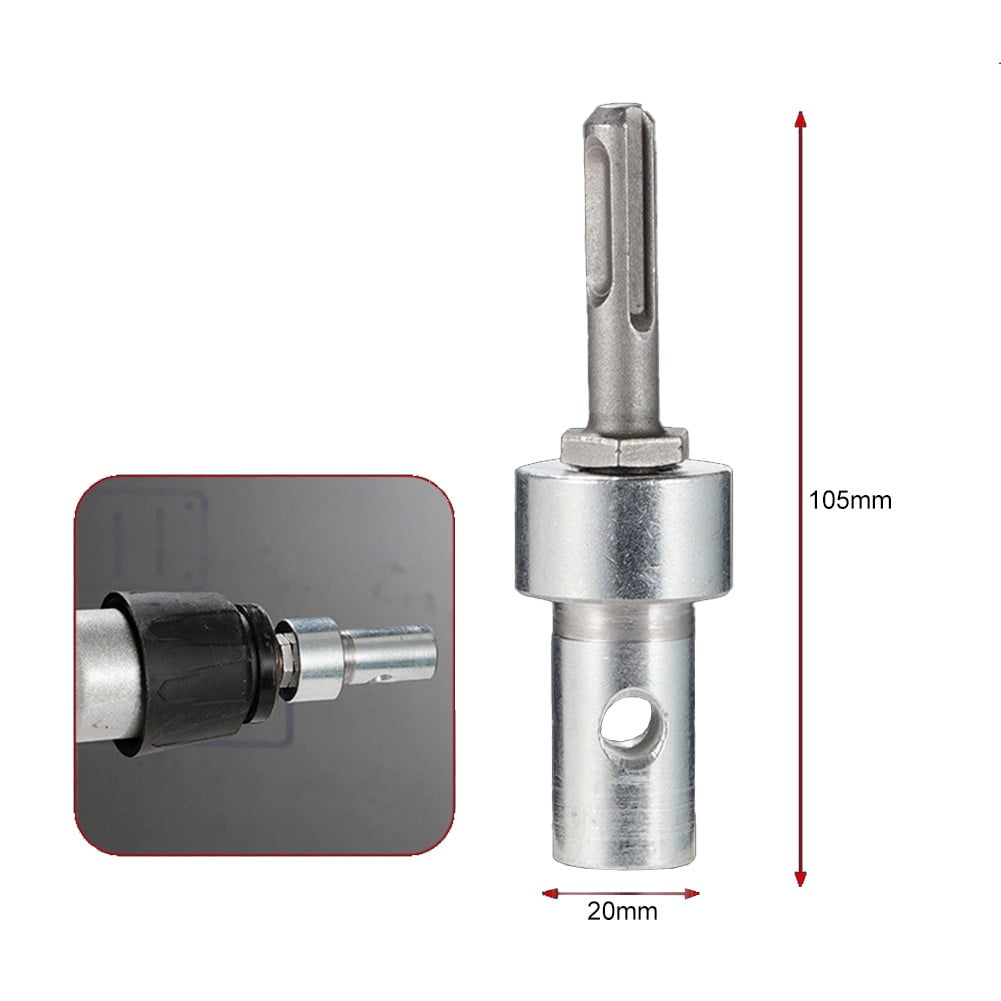 zhihehui Square round shank Drill Bit Adapter for Electric Hammer ...