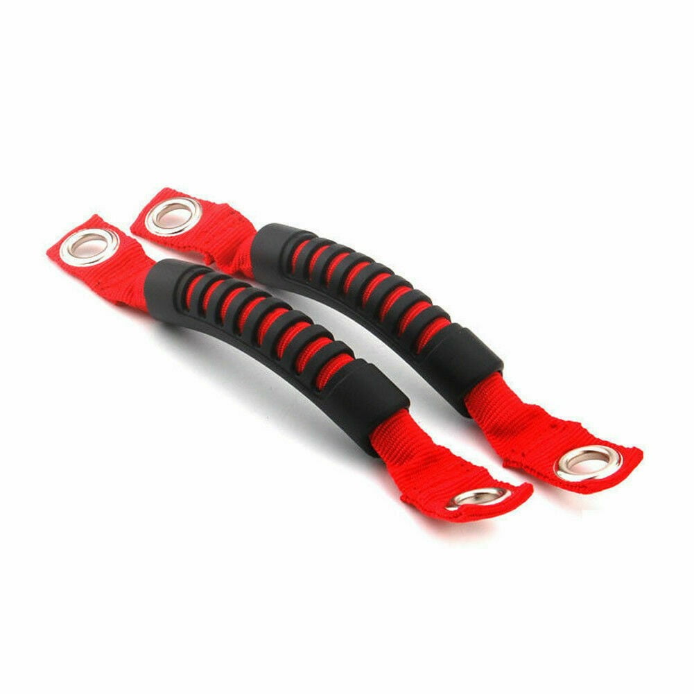 Tekuisi Sturdy Nylon Rubber Grab Grip Interior Handles for Jeep for ...