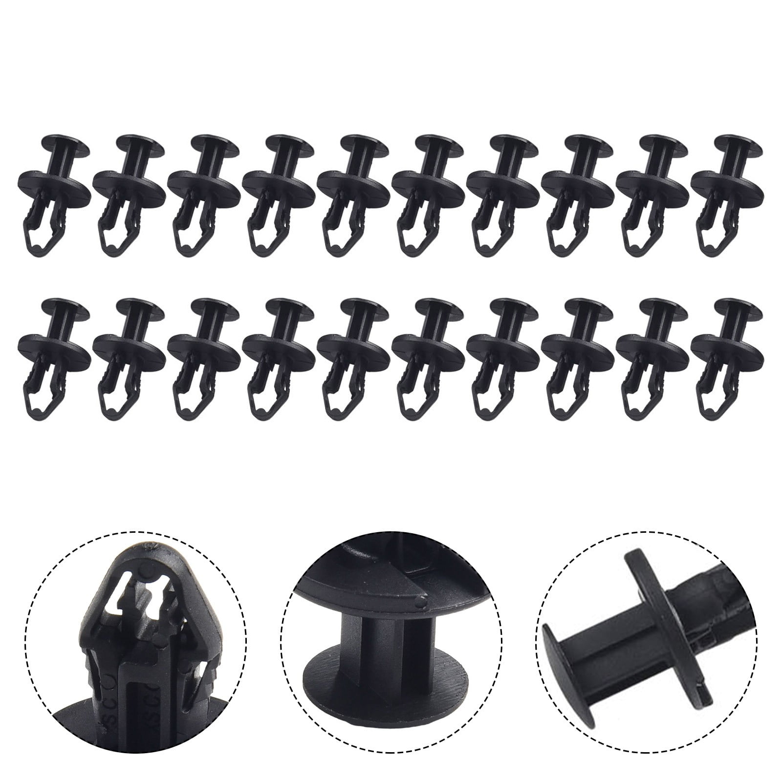 Tekuisi Undertray Replacement Clips for Tesla MODEL 3 2017 & Up 20pcs ...