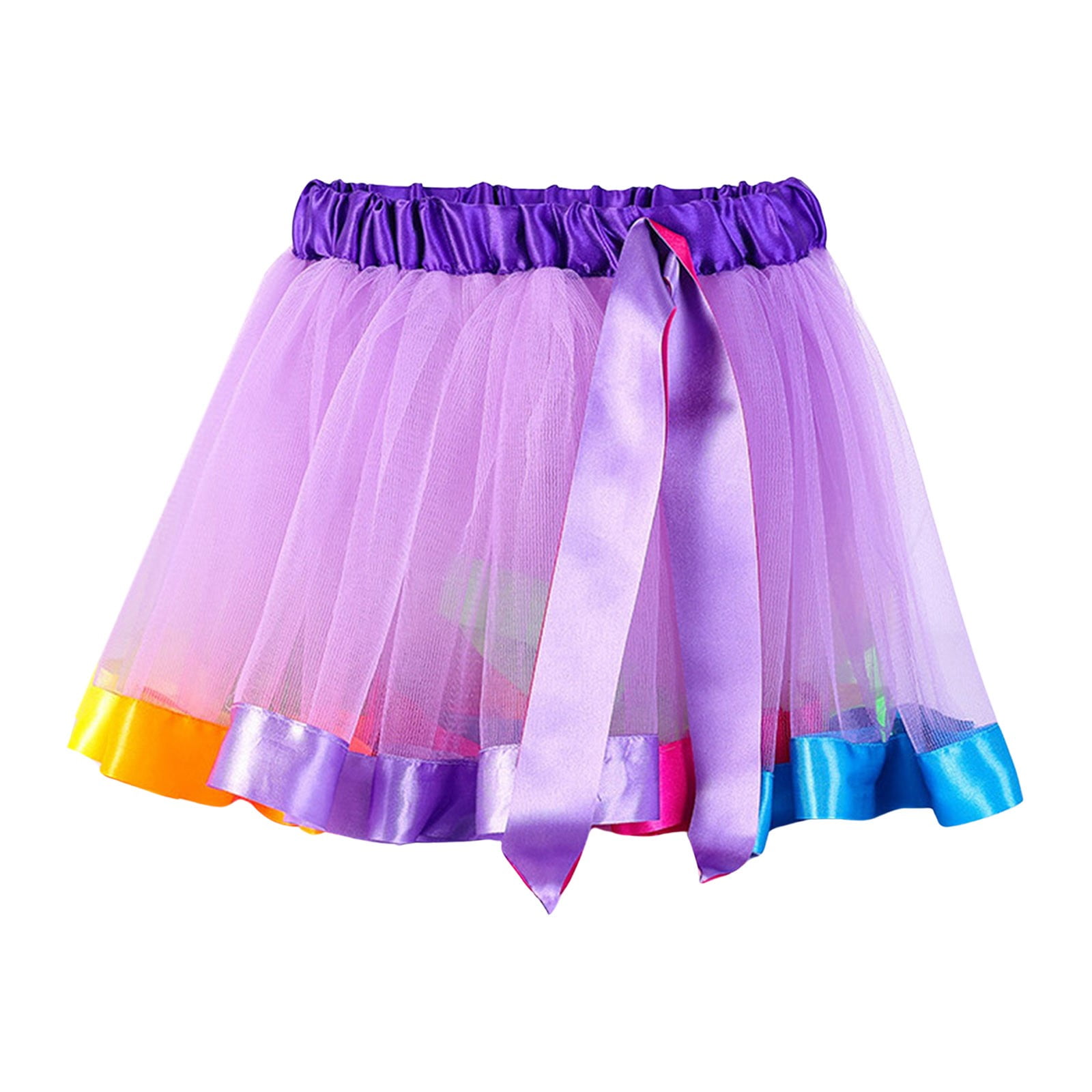 Telankuip Trendy Colorful Tutu Skirts for Women Puff Ballet Dance ...